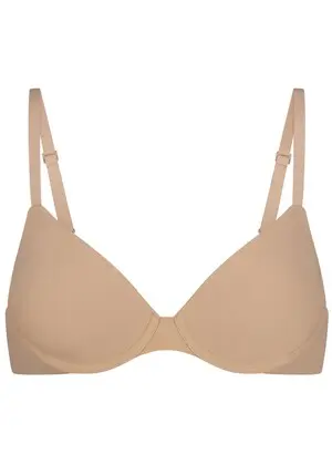 SKIMS Stretch-jersey T-shirt Bra - Beige