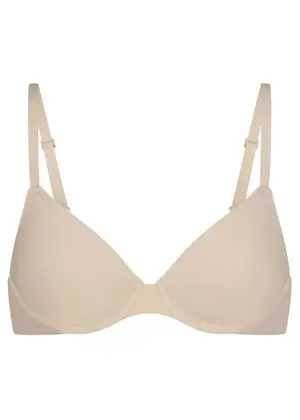 SKIMS Stretch-jersey T-shirt Bra - Cream