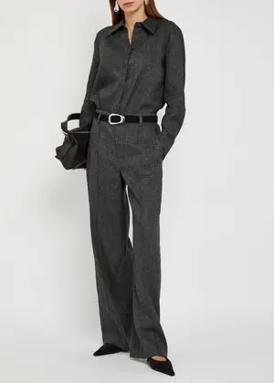 Vince Pintuck Woven Trousers
