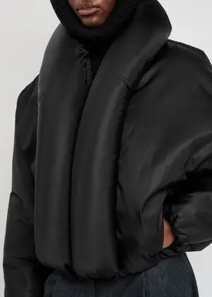 Alaïa Padded Shell Jacket - Black