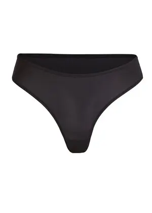 SKIMS Stretch-jersey Thong - Black