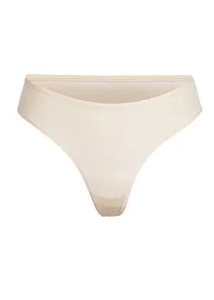 SKIMS Stretch-jersey Thong - Cream