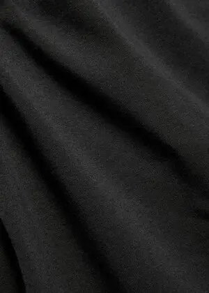 SKIMS Long Sleeve Cotton-jersey T-shirt - Black