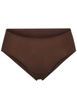 SKIMS Stretch-jersey Briefs - Brown