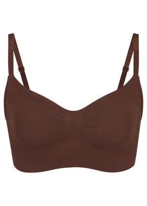 SKIMS Seamless Sculpt Bralette - Brown