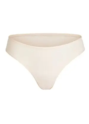SKIMS Stretch-jersey Cheeky Briefs - Cream