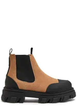 Ganni Round Toe Boots For Women