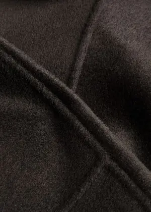 Tove Fenn Belted Wool-blend Coat - Brown