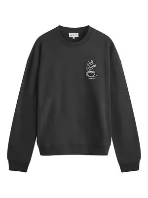 CAFÉ KITSUNÉ Crewneck Sweatshirt