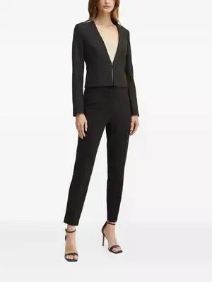 BOSS Cropped V-neck Jacket