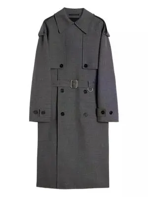 JIL SANDER Double-breasted Belted Coat