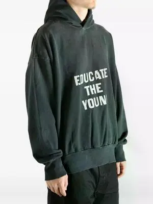Fear Of God Cotton Graphic Hoodie