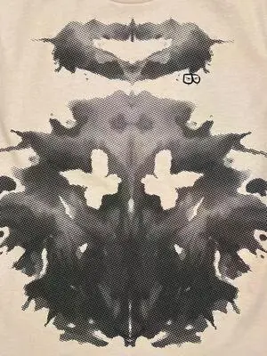BRIAN WOOD Rorschach T-shirt - Neutrals
