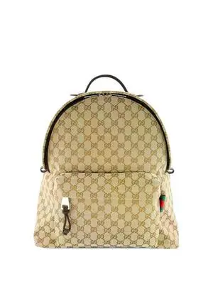 Gucci Gg Monogram Backpack