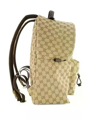 Gucci Gg Monogram Backpack