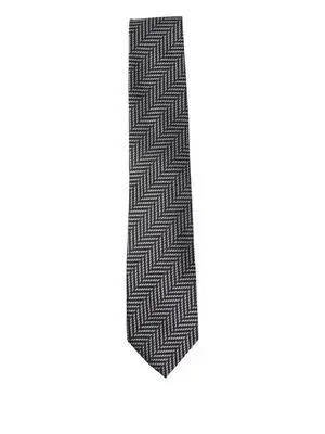 TOM FORD Silk Neck Tie - Black