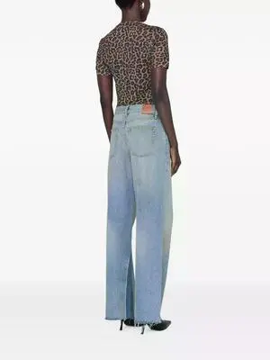 ANINE BING Sylvie Leopard-print T-shirt