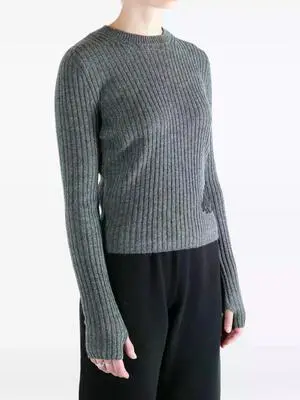 Cecilie Bahnsen Ribbed Appliqué Sweater