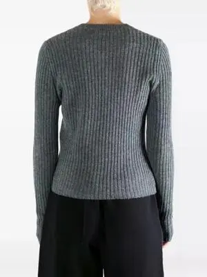 Cecilie Bahnsen Ribbed Appliqué Sweater