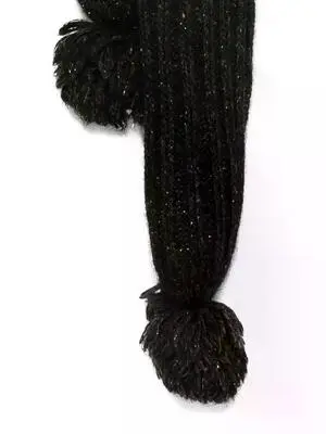 Yohji Yamamoto Pompom-detail Scarf