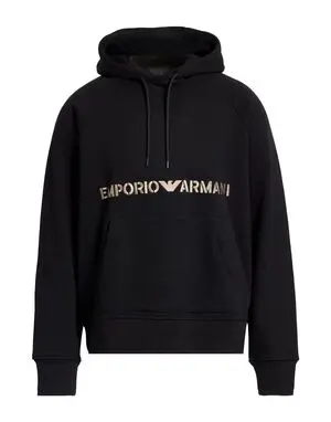Emporio Armani Sweatshirt Size Cotton - Black