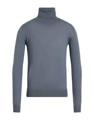 ARAGONA Turtleneck Merino Wool - Grey