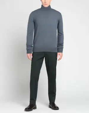 ARAGONA Turtleneck Merino Wool - Grey