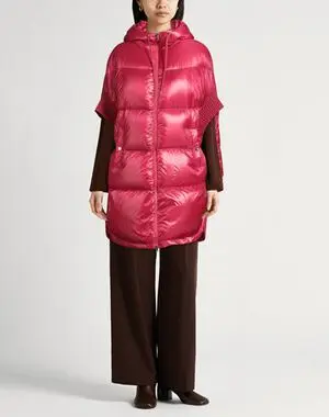 Herno Quilted Down Coat With Knit Details