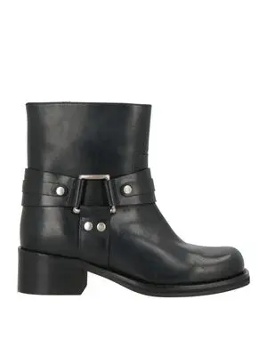 TWINSET Ankle Boots In Calfskin Leather