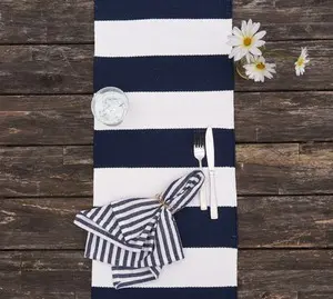 C&F HOME Cabana Stripes Runner Collection - Blue
