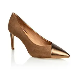 JOAN OLOFF SHOES Dominique Pump - Bronze