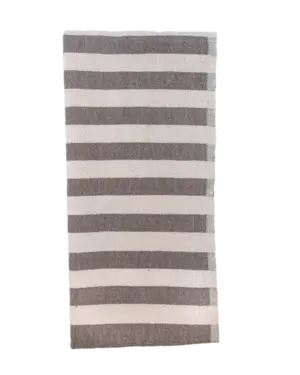 KD WEAVE Stripe Hand Towel Gray
