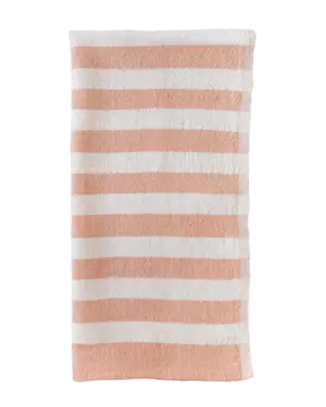 KD WEAVE Stripe Hand Towel - Tan