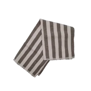 KD WEAVE Stripe Towel - Gray