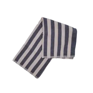 KD WEAVE Stripe Towel Indigo