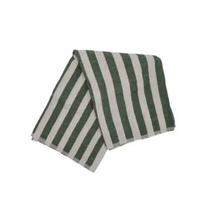KD WEAVE Stripe Towel - Olive