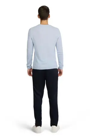 Onia Featherweight Cashmere Sweater - Soft Sky