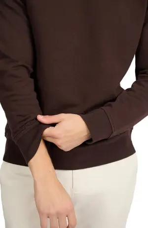 Onia Crewneck Heavyweight Terry Sweater - Dark Java