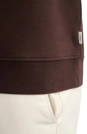 Onia Crewneck Heavyweight Terry Sweater - Dark Java