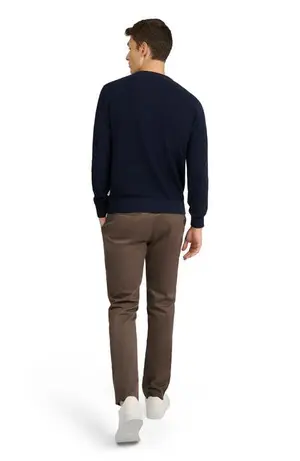 Onia Pique Crewneck Sweater - Midnight