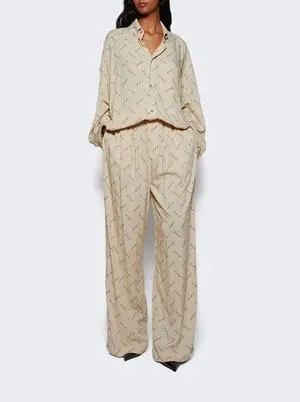 Balenciaga Silk Pyjama Pants