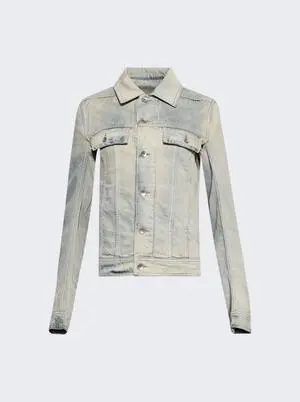 Rick Owens Trucker Worker Denim Jacket - Blue