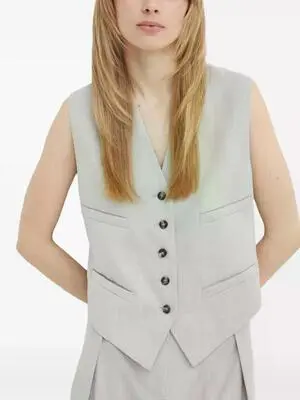 Day Birger Et Mikkelsen Buttoned Waistcoat - Grey