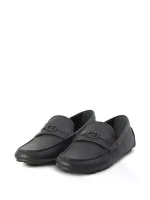 Gucci Leather Horsebit Loafers