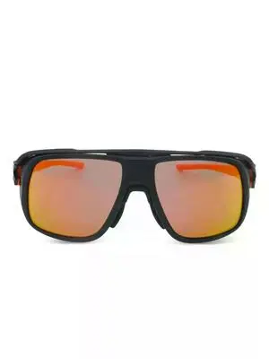 Nike Flyfree Soar Rectangle-frame Sunglasses - Orange