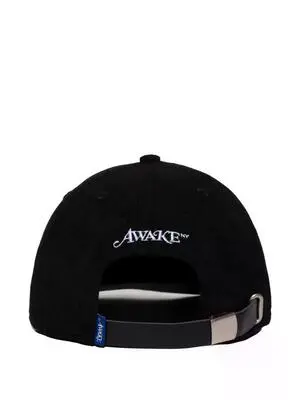 AWAKE NY Logo-embroidered Baseball Cap - Black