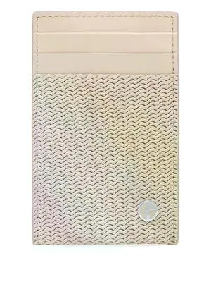 Giorgio Armani Logo-plaque Cardholder - Neutrals