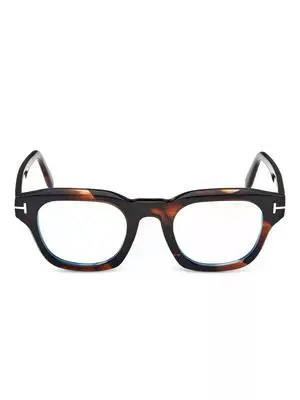 TOM FORD Square-frame Eyeglasses - Brown