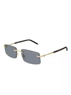 Montblanc Rectangle-frame Sunglasses