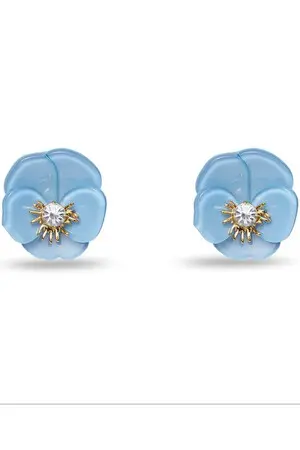 PatBO Pansy Button Earrings
